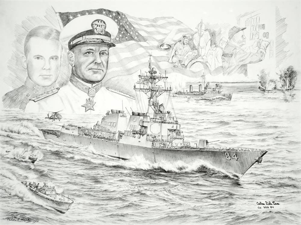 Military Poster / Print: [USS Bulkeley (DDG 84)] | Pritzker Military ...