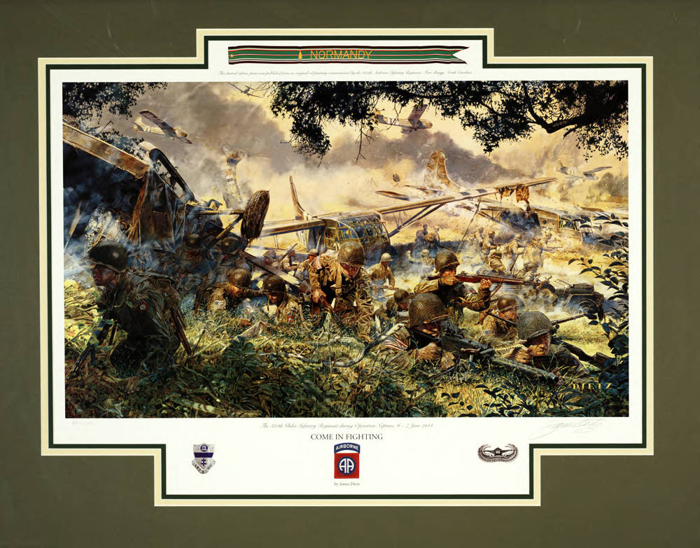 Military Poster / Print: Come in fighting the... | Pritzker Military ...