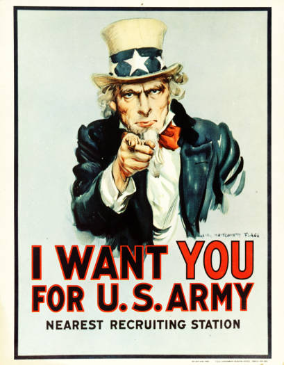 Military Poster / Print: I want you for U.S.... | Pritzker Military ...