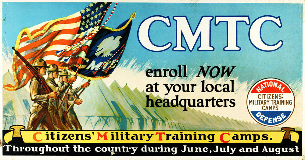 Military Poster / Print: CMTC: enroll now at... | Pritzker Military ...