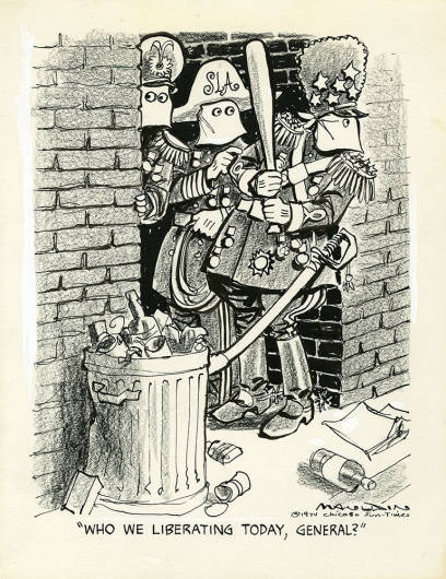 Military Poster / Print: Who we liberating... | Pritzker Military ...