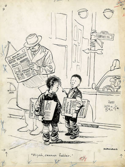 Military Poster / Print: Hiyah, cannon fodder. | Pritzker Military ...