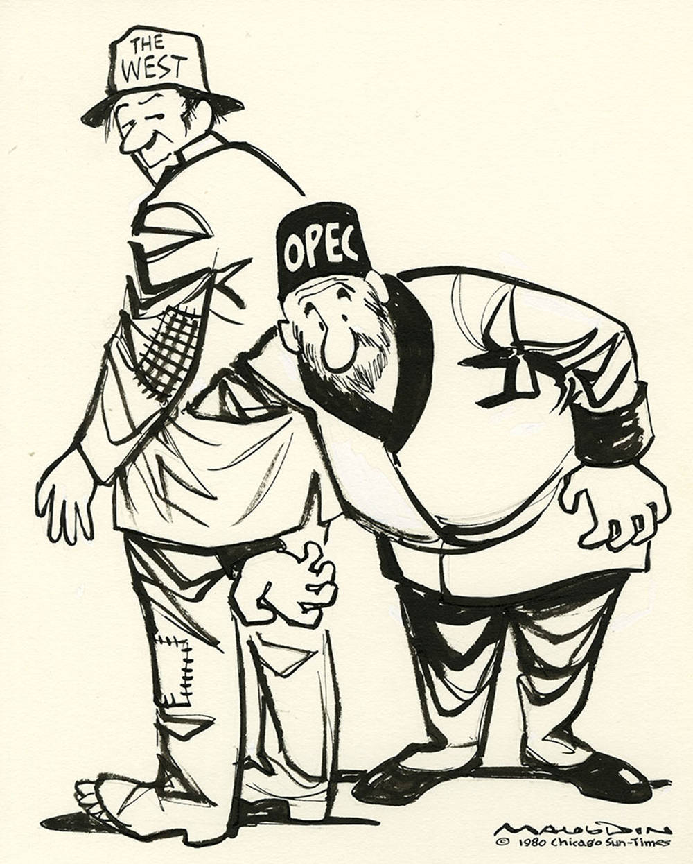 Military Poster / Print: [The West and OPEC] | Pritzker Military Museum ...