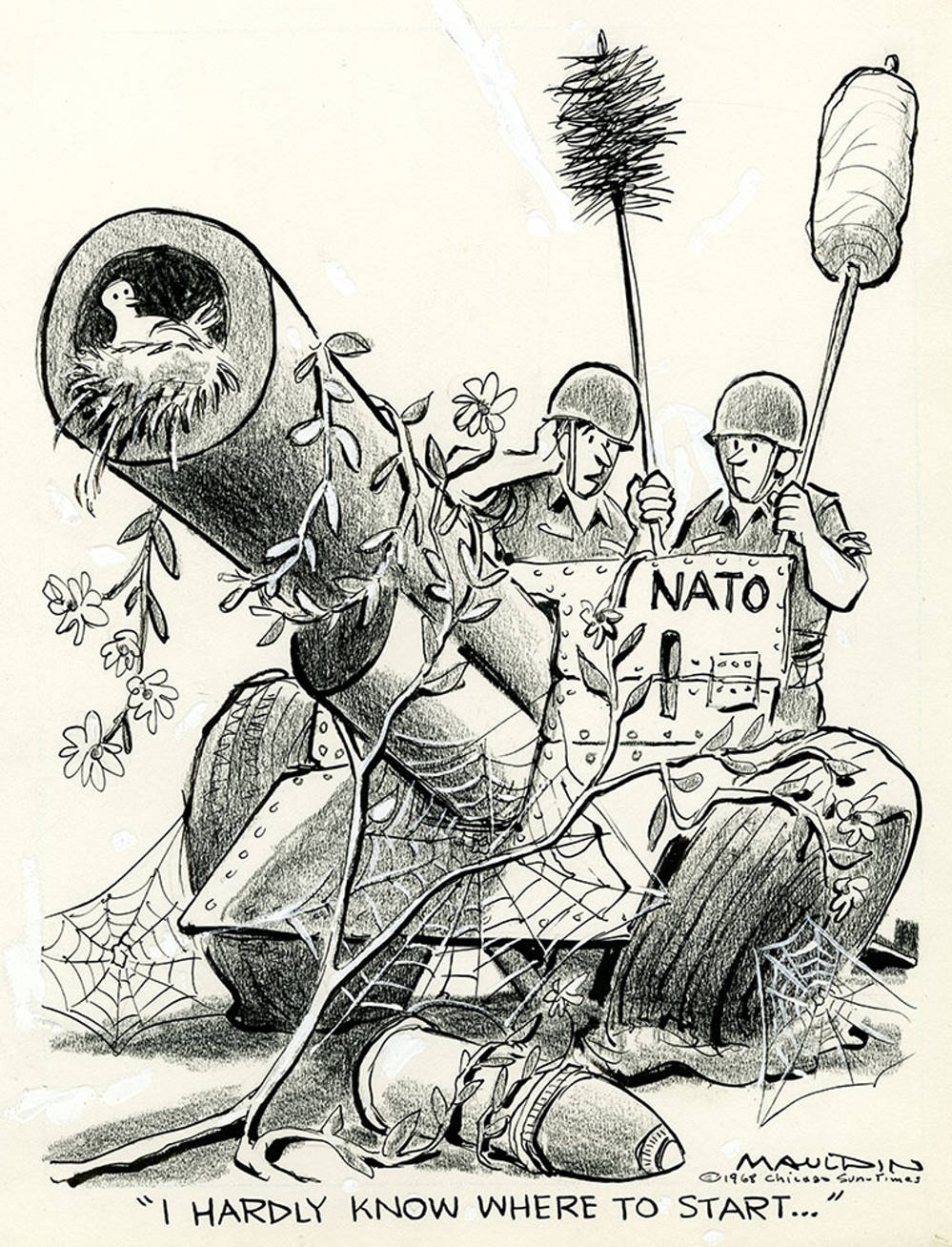 Military Poster / Print: I hardly know where to... | Pritzker Military ...