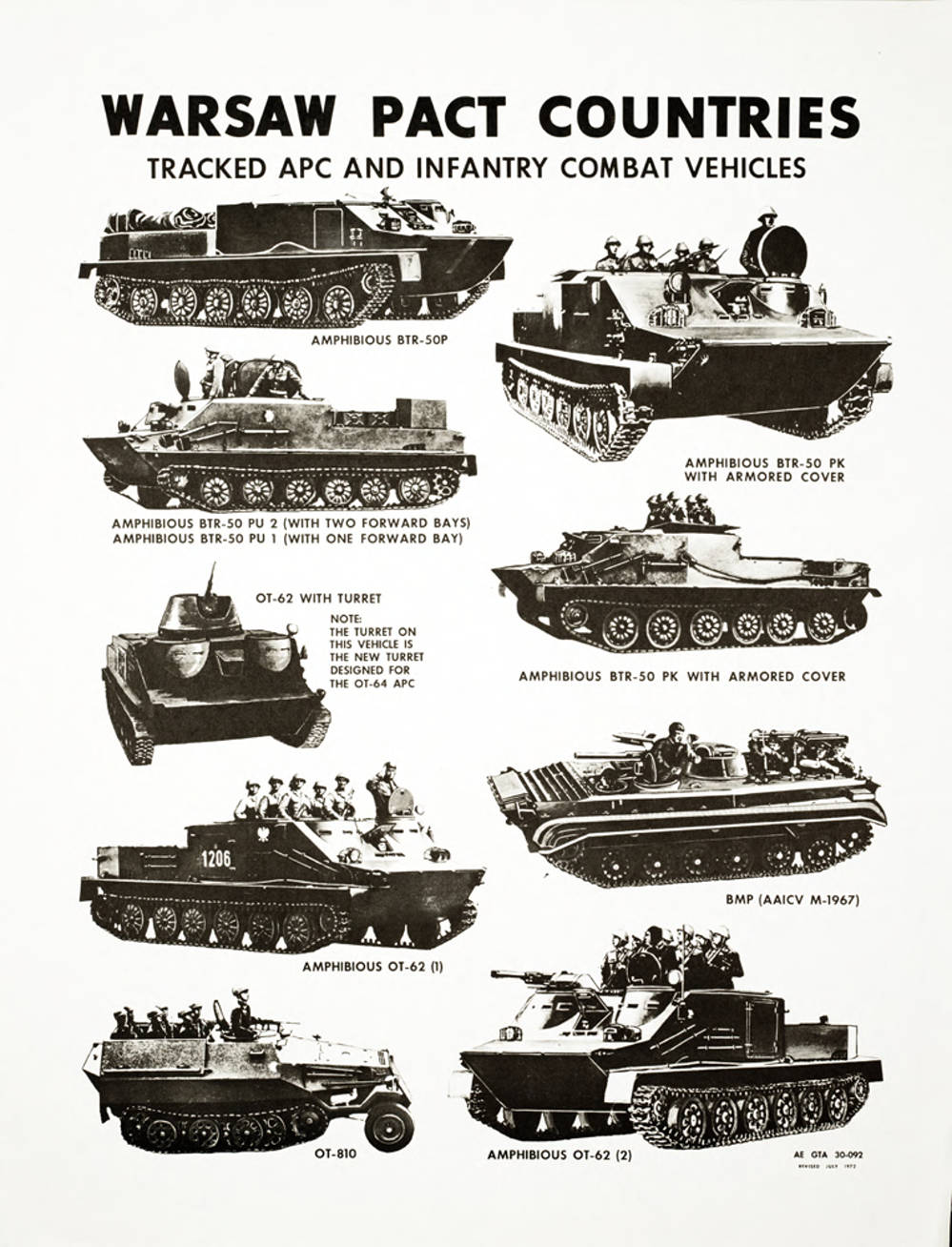 Military Poster / Print: Warsaw Pact countries... | Pritzker Military ...