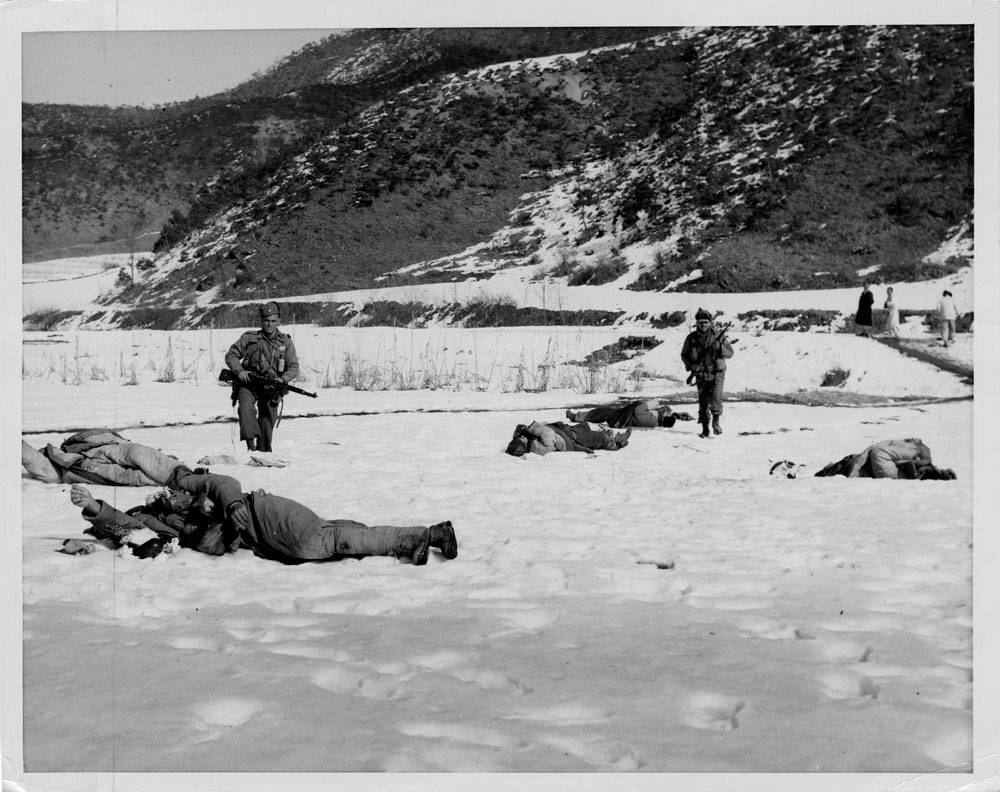 Military Photo / Negative: Dead Red soldiers. | Pritzker Military ...