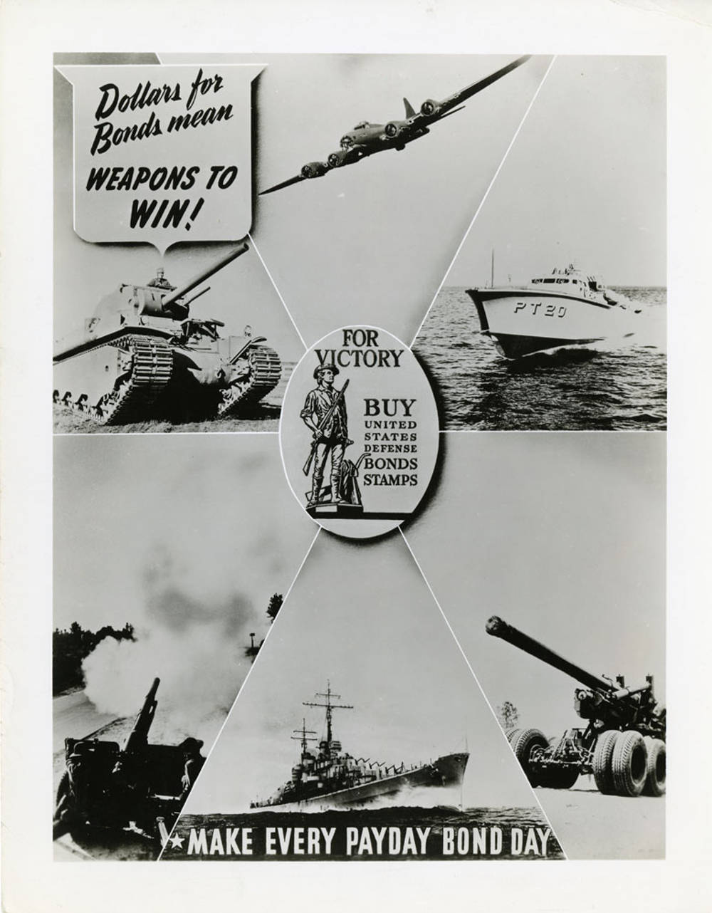 Military Photo / Negative: [Make every payday... | Pritzker Military ...