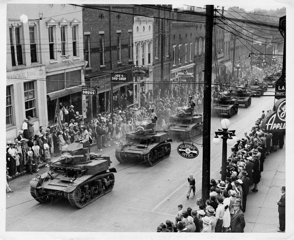 Military Photo / Negative: [Military parade]. | Pritzker Military ...