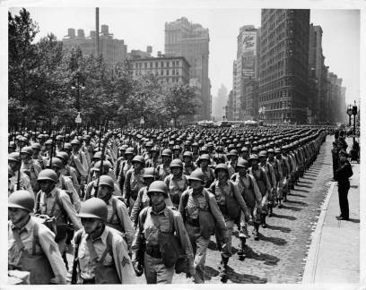 Military Photo / Negative: New York at war. | Pritzker Military Museum ...