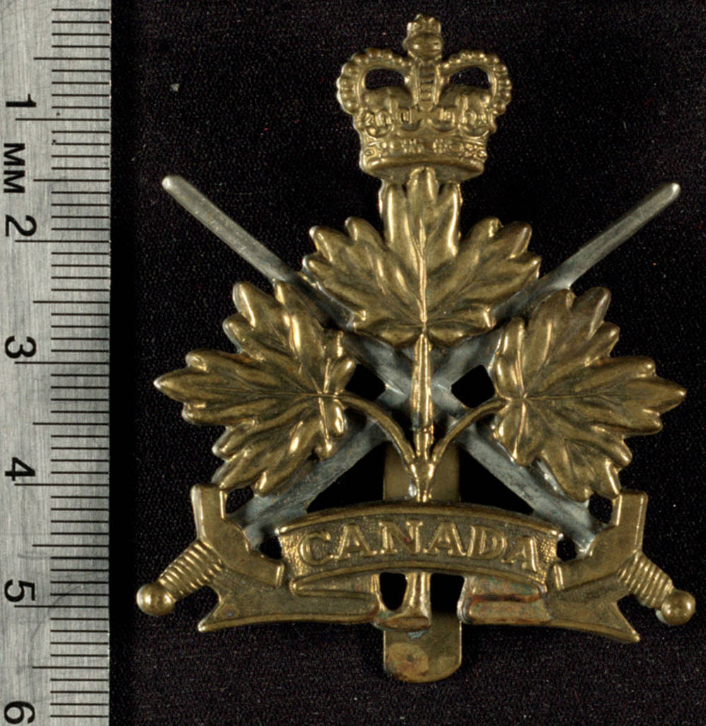 Military Realia / Artifact: Canadian cap badge... | Pritzker Military ...