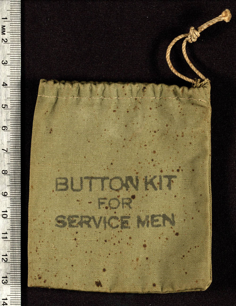 Military Realia / Artifact: Button kit for... | Pritzker Military ...