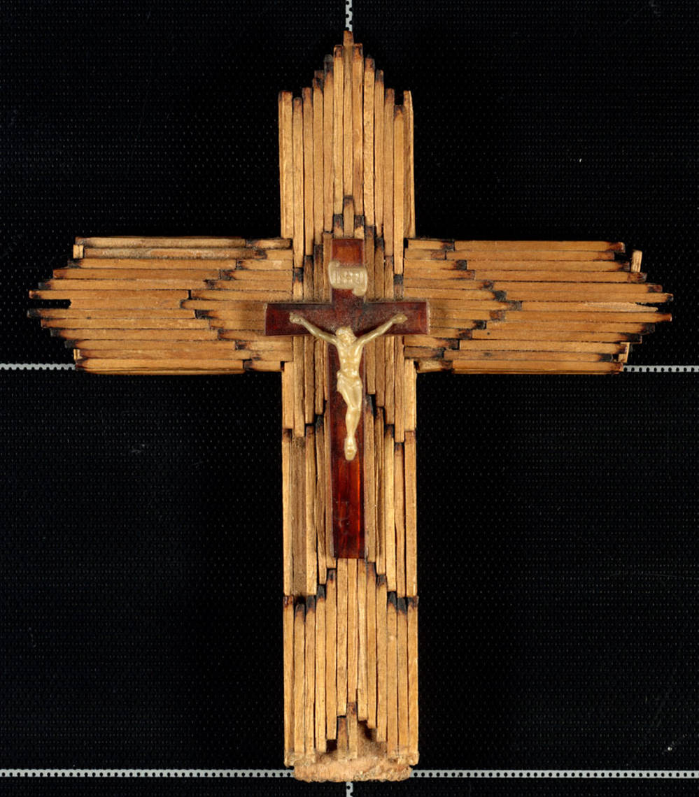 Military Realia / Artifact: Matchstick cross | Pritzker Military Museum ...