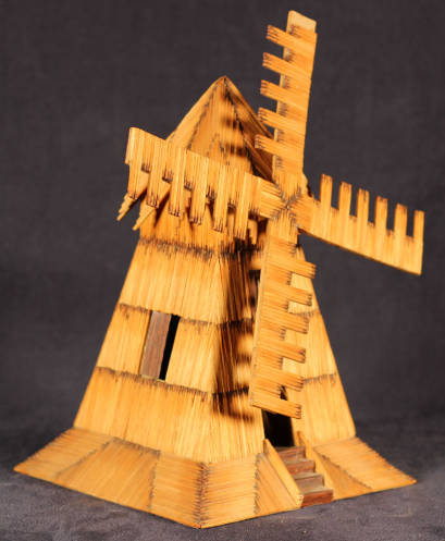 Military Realia / Artifact: Matchstick windmill | Pritzker Military ...