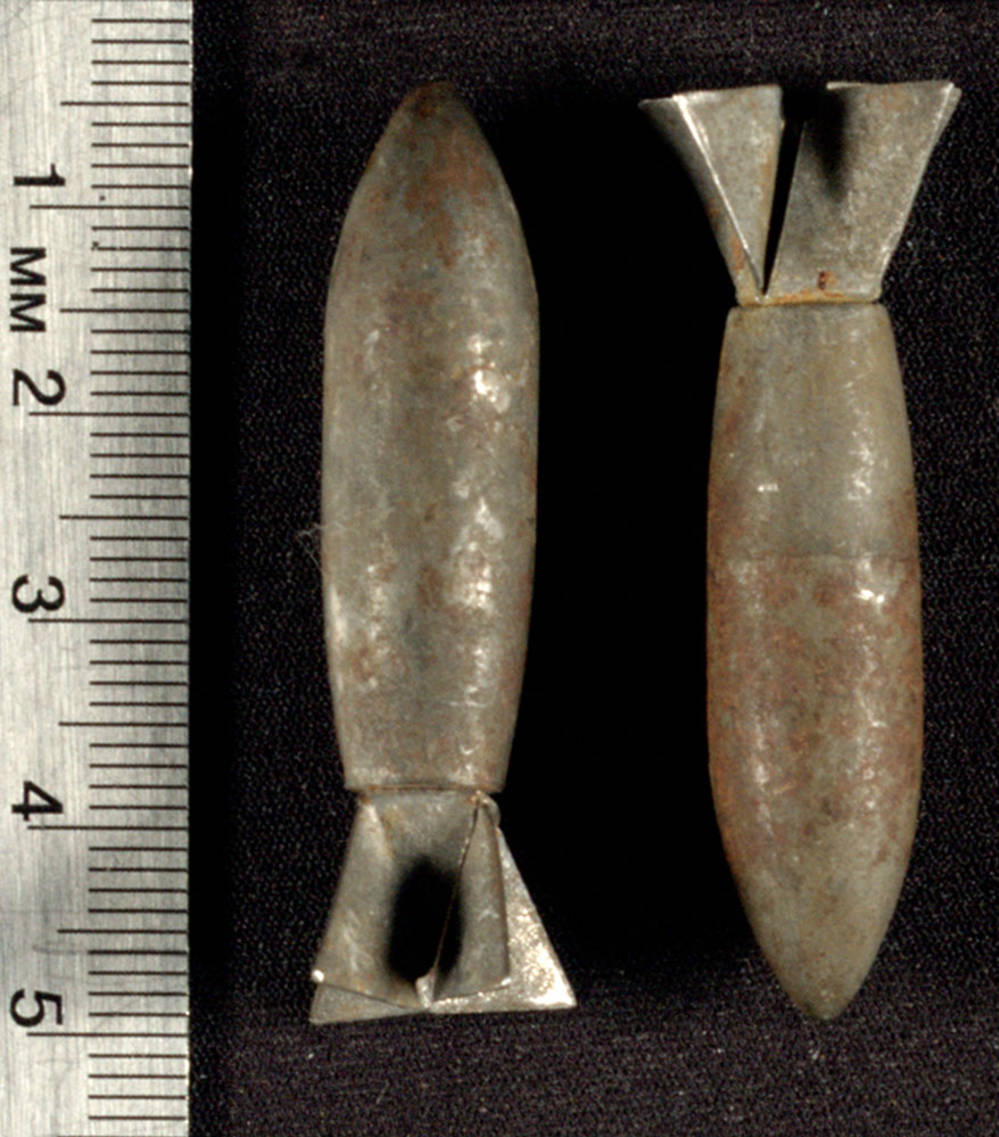 Military Realia / Artifact: [Set of toy bombs] | Pritzker Military ...